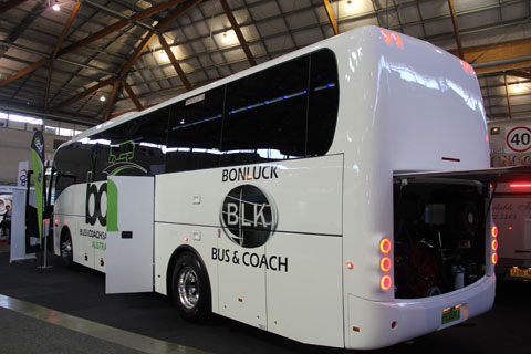 CHTC Bonluck Buses Hightlight Sydney International Bus Show 2013