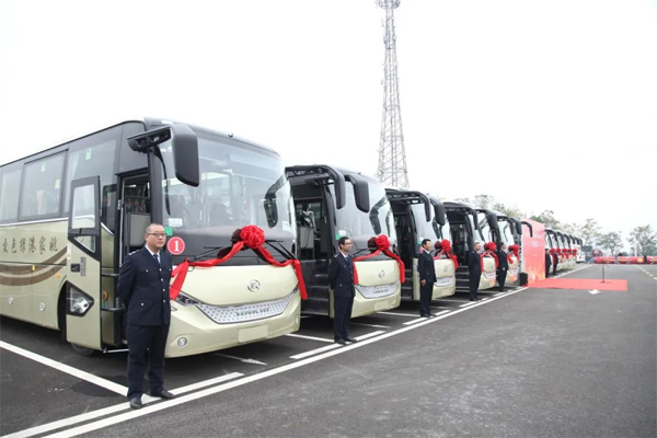 Ankai N11E Customized Buses Benefit Both Enterprises and Employees ...